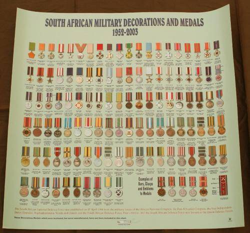 SADF & SANDF - South African Military Decorations and Medals 1952 ...