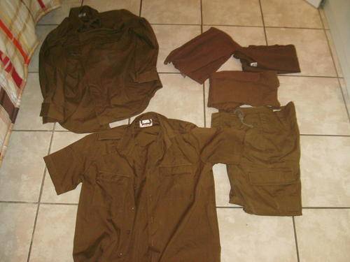 Uniforms - SADF Nutria lot. uniform set. browns. border war, bush was ...