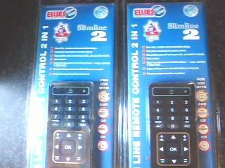 Remote Controls - Ellies slimline 2 in 1 universal Remotes x 2 ...