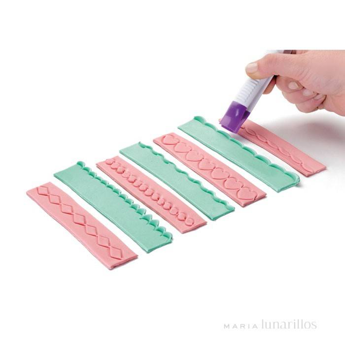 Cake Decorating - Ibili Set of 10 Fondant Crimping Tools was sold for ...