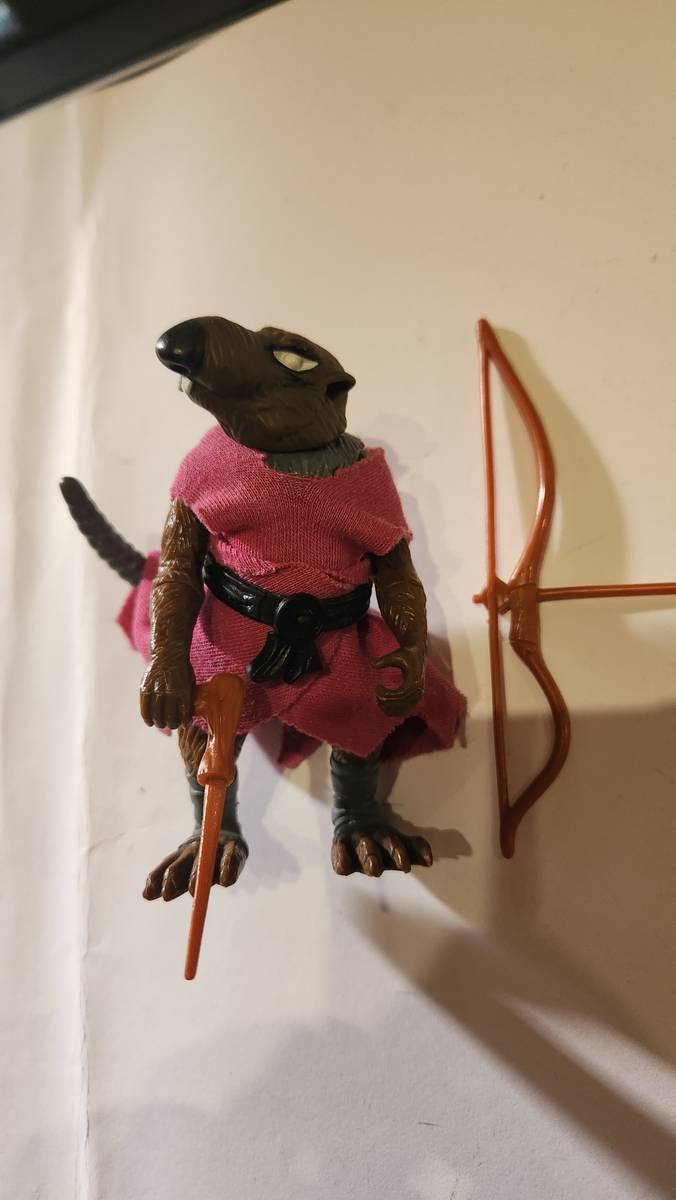TV, Movies & Video Games - 1988 Splinter Vintage Figure Teenage Mutant ...
