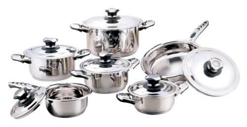 Cookware Sets - Tissoli 12 Piece Stainless Steel Cookware Set was sold ...