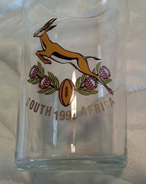 Bar Accessories - Springbok 1995 World Cup beer glass and RWC tot ...