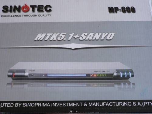 Other Home Audio - SINOTEC MP-600 DVD-Player was sold for R251.00 on 5 ...