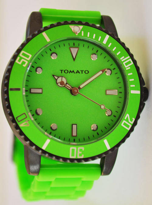 Women's Watches - *Brand New* Tomato Ladies Black and Green Rubber ...