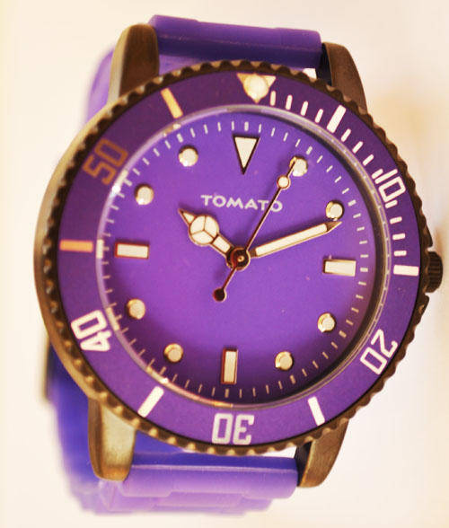Women's Watches - *Brand New* Tomato Ladies Black and Purple Rubber ...