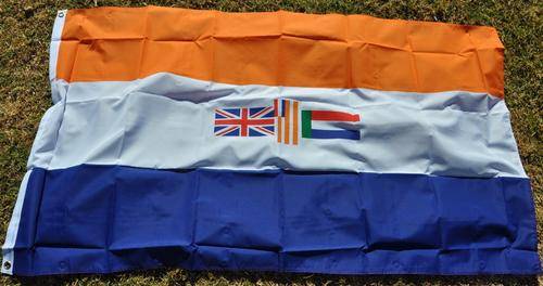 Africana - Large SOUTH AFRICAN FLAG - Oranje-Blanje-Blou - Wall Flag ...