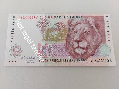 CL Stals - Super Sale! CL Stals 1992 Second Issue RSA R50 Note! was ...