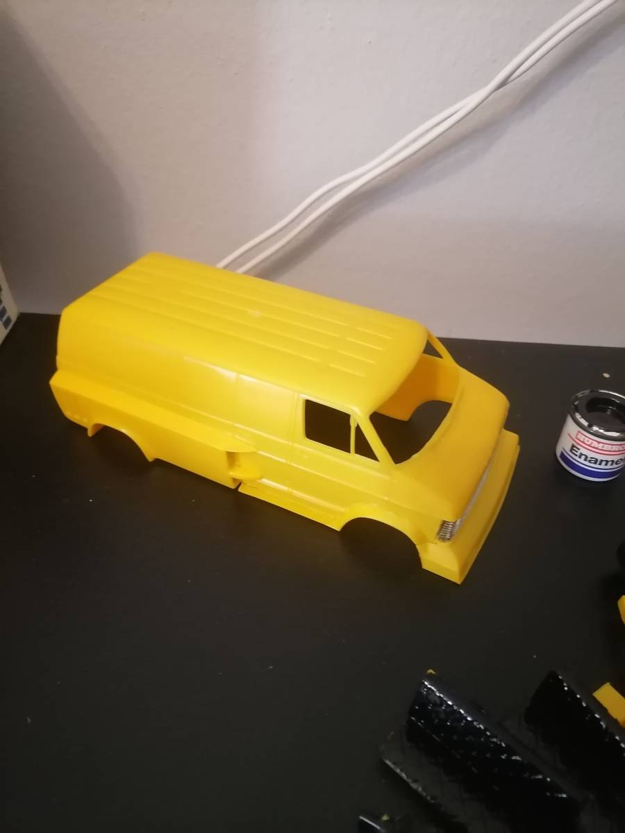 Collectable Cars - 1978 Vintage MPC 1/25 Gold Rush Custom Dodge Van ...