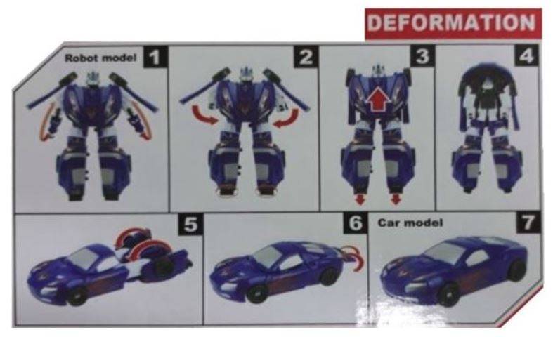 Electronic & Interactive Toys - Super Change Transformer Robot Quickly ...