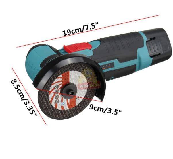 Grinders - Cordless Rechargeable Angle Grinder Kit with 2 X Discs ...