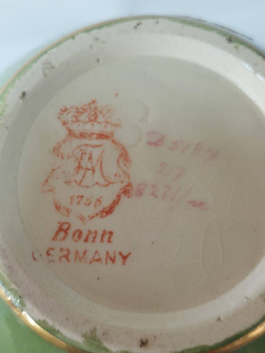 German Porcelain - Very Rare!! Art nouveau Franz Anton Mehlem Royal ...