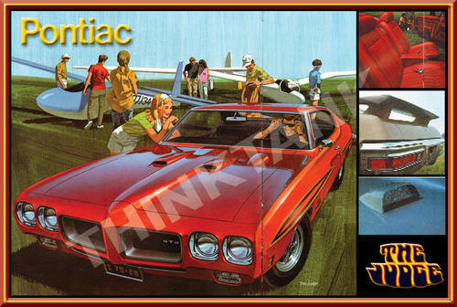 Signage - Pontiac GTO 'The Judge' (1970) - Classic Metal Sign for sale ...