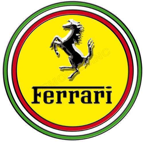 Signage - Ferrari - Round Classic Metal Sign was listed for R545.00 on ...