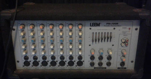 Power Amplifiers - LEEM - PM720R Portable Powered Mixer was sold for ...