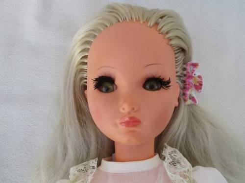 Dolls - EXQUISITE VINTAGE FURGA DOLL - SYLVIE WITH LONG, FEATHERY ...