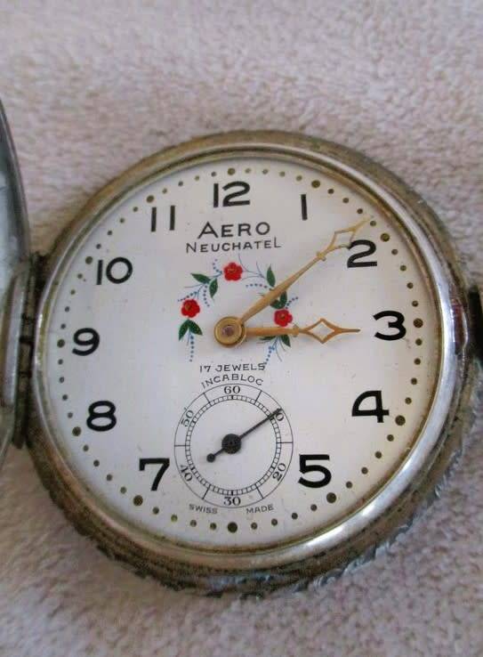 Rare & Collectable Watches - Vintage Swiss made Aero Neuchatel pocket ...