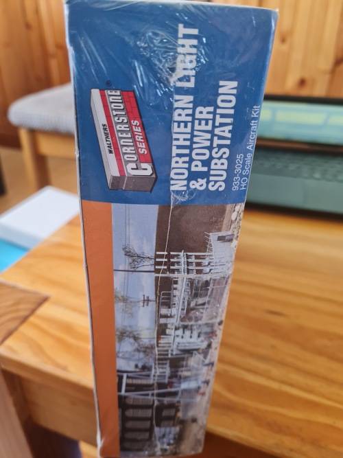 Scenery - Walthers Cornerstone Northern Light and Power Substation HO ...