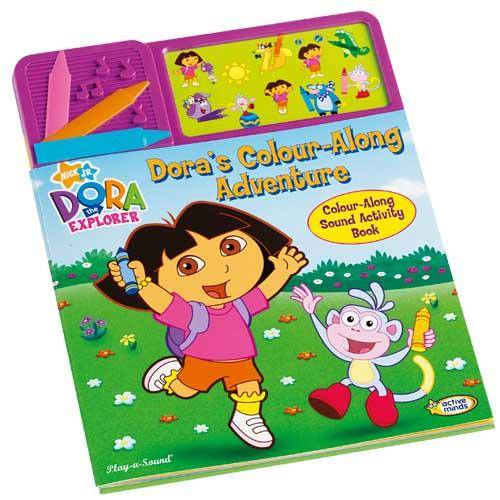 Books, Media & Keepsakes - Dora's Colour Along Adventure Sound book was ...