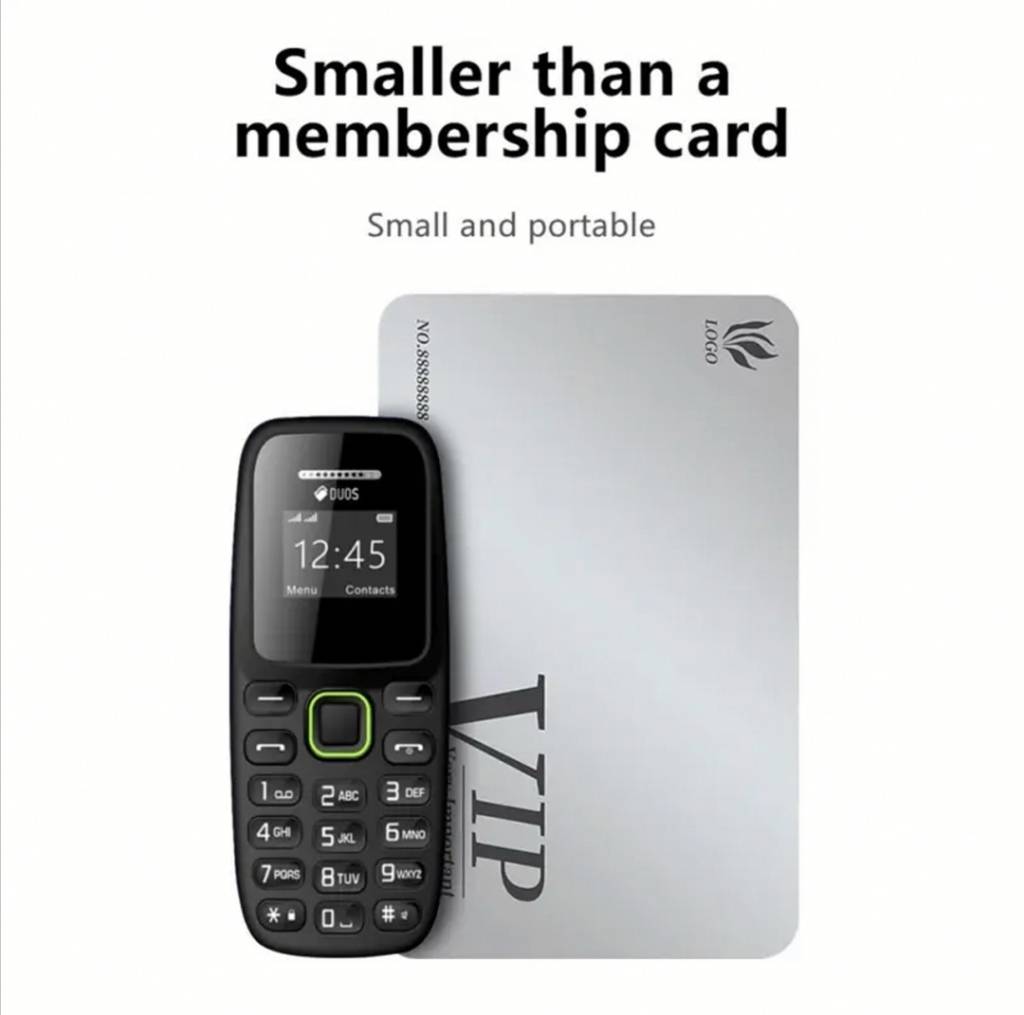 Nokia - BM310 Mini Mobile Phones Dual SIM Card Slots 2G GSM 0.66Inch Bluetooth Cellphone was ...