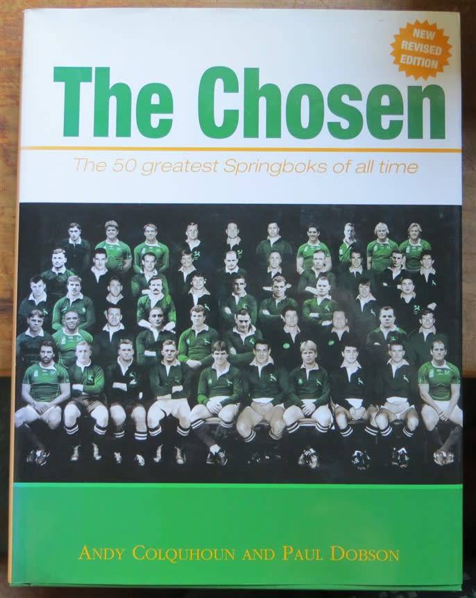 Rugby - The Chosen - Top 50 Greatest Springboks was listed for R125.00 ...
