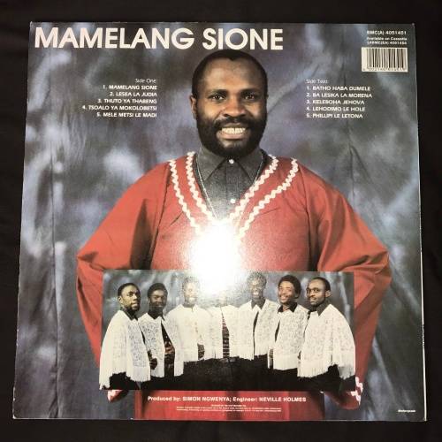 Folk - Witsieshoek Pulamadiboho - Mamelang Sione (LP) Vinyl Record was ...