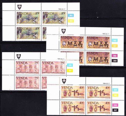 Venda - Venda - 1984 - History of Writing - Complete Set Control Blocks ...