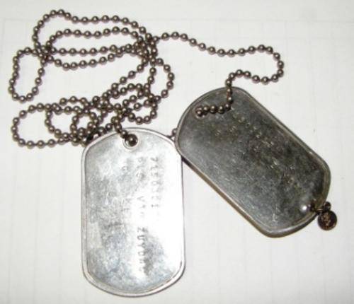 SADF & SANDF - S.A.D.F.~ARMY DOG TAGS~FOR~71503213N P.S.VAN ZUYDAM was ...