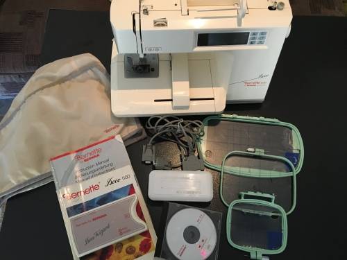 Sewing Machines & Overlockers - Bernina Deco 500 Embroidery Machine was ...