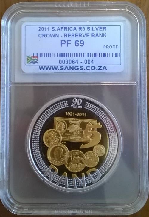 Special Circulation & Commemorative Coins - 2011 SARB 90th Anniversary ...
