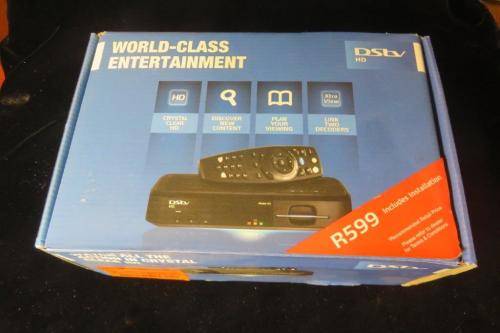 DSTV Decoders - DSTV decoder - unused - model 4U was sold for R200.00 ...