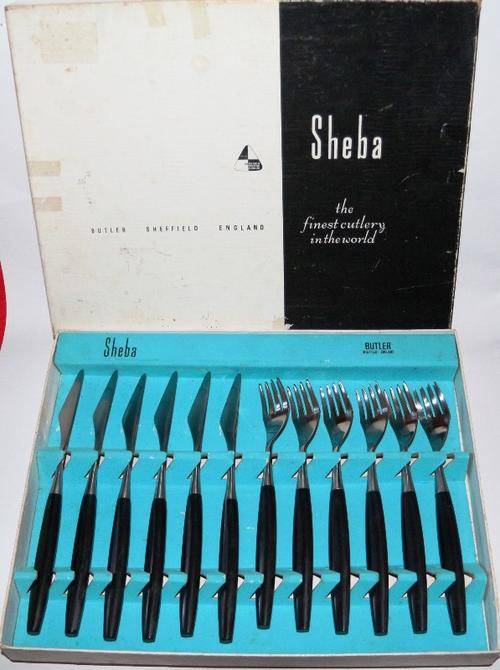 Forks - Sheba Design, Made by Butler of Sheffield England Fish Fork and ...