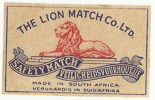 Other Antiques & Collectables - LION MATCH COMPANY - UNIQUE ONE OF A ...