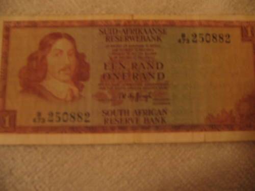 Other South African Bank Notes - R1.00 CRRRAAAAZZY AUCTION OLD ONE RAND ...