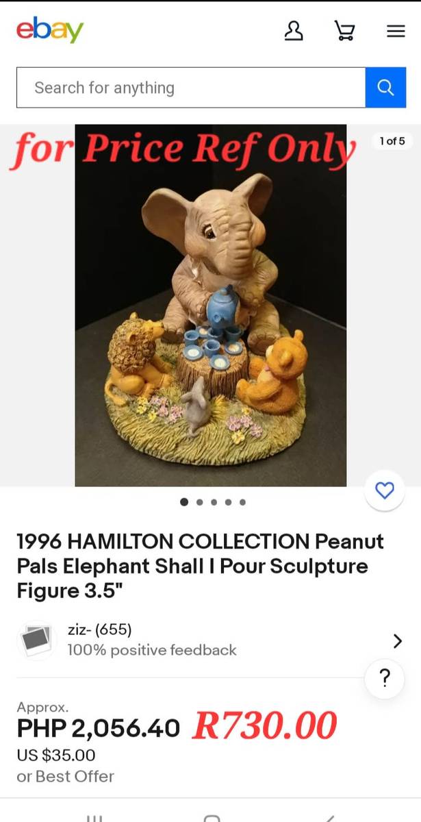 Oriental Porcelain - VERY COLOURFUL 1996 HAMILTON COLLECTION PEANUT ...