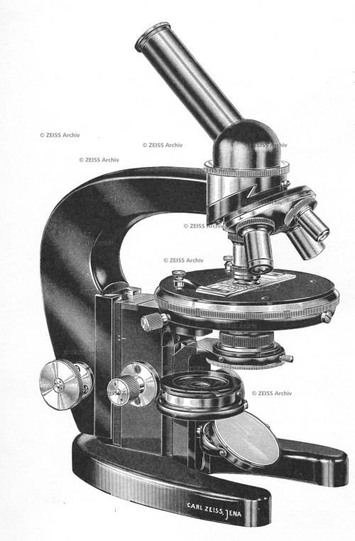 Microscopes - Antique Carl Zeiss Jena Microscope LT Stand 1933 was sold ...