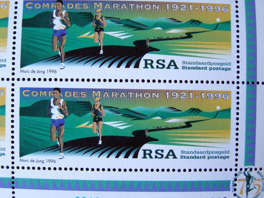 Republic of South Africa - SOUTH AFRICA Mint Control Block - Comrades ...