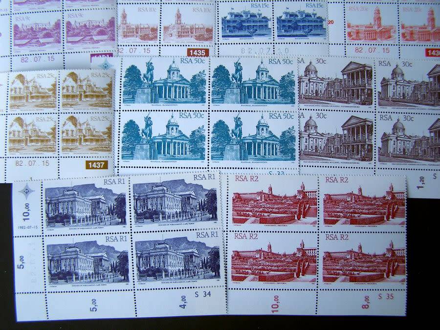 Republic of South Africa - SOUTH AFRICA Mint Control Block Set ...