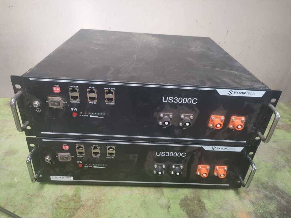 Solar Power Stations - Top Tier Pylontech US3000C 3.5kWh 48V Lithium ...