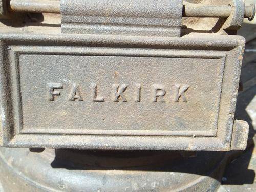 Other Furniture - VINTAGE FALKIRK CAST IRON COAL STOVE was sold for ...