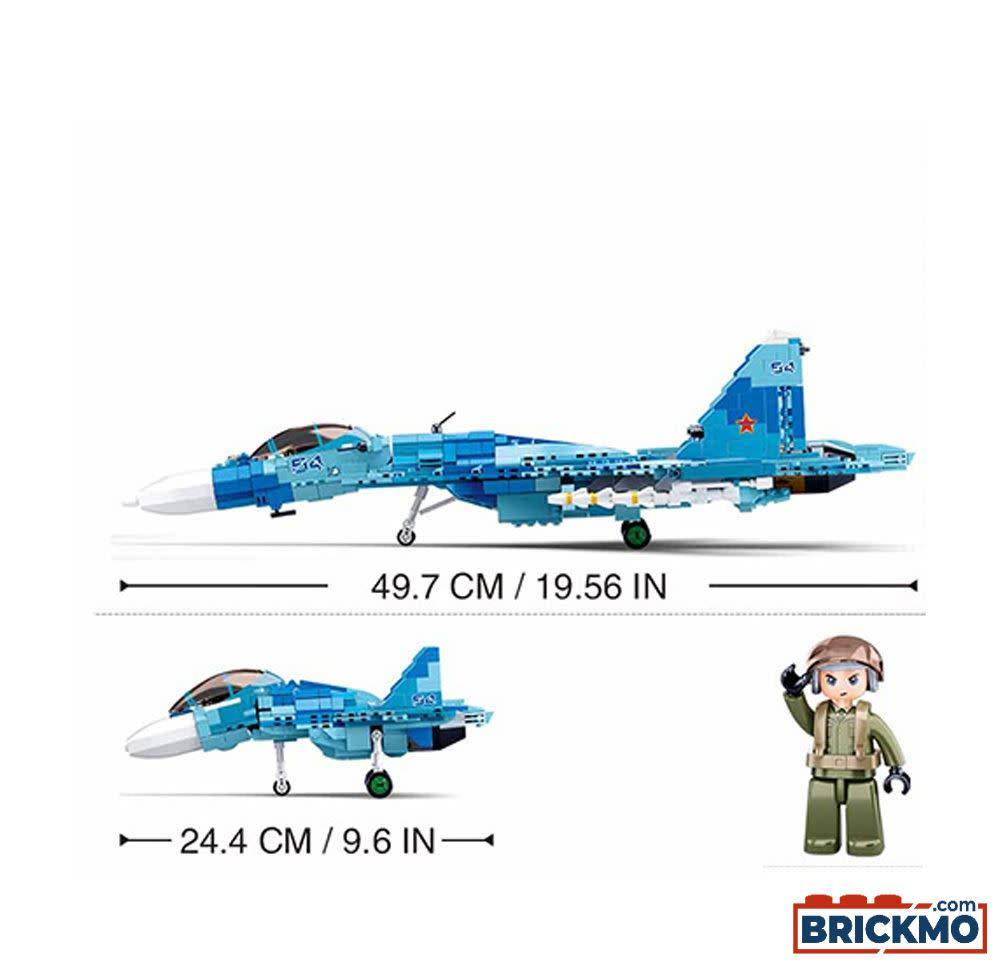Other LEGO & Building Toys - Sluban Sukhoi Su-27 Russian Fighter Jet 2 ...