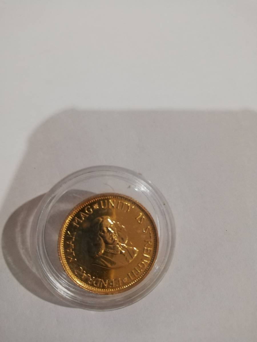 Gold & Bullion Coins - ** SOLID 22CT GOLD 1977 R2 PROOF COIN ** GOLD $ GOLD $ ** CRAZY CRAZY R1 ...
