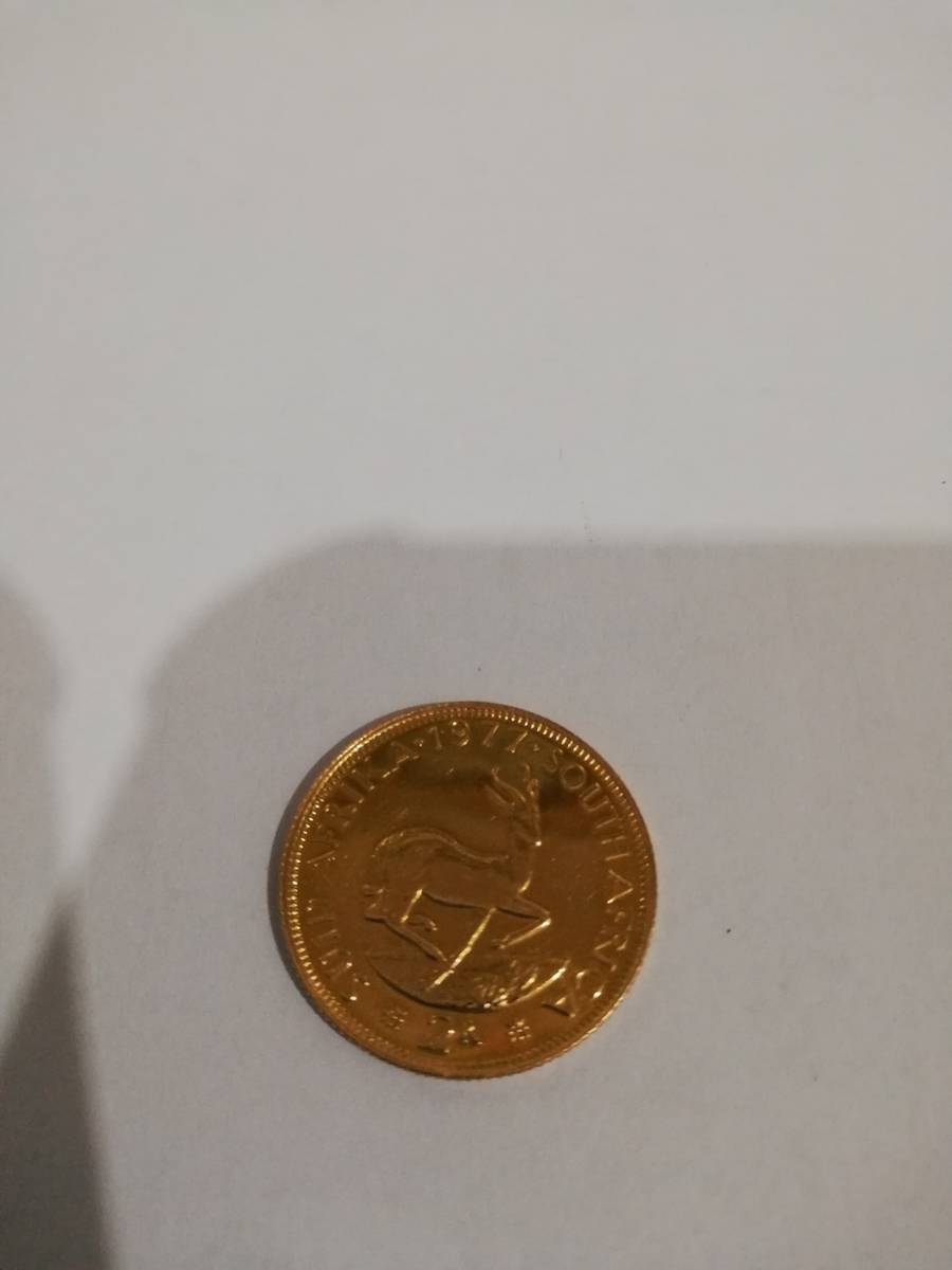 Gold & Bullion Coins - ** SOLID 22CT GOLD 1977 R2 PROOF COIN ** GOLD $ GOLD $ ** CRAZY CRAZY R1 ...
