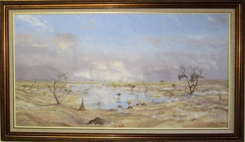 Paintings - Painting, Albert Solomon, 84cm x 72cm was listed for R42 ...