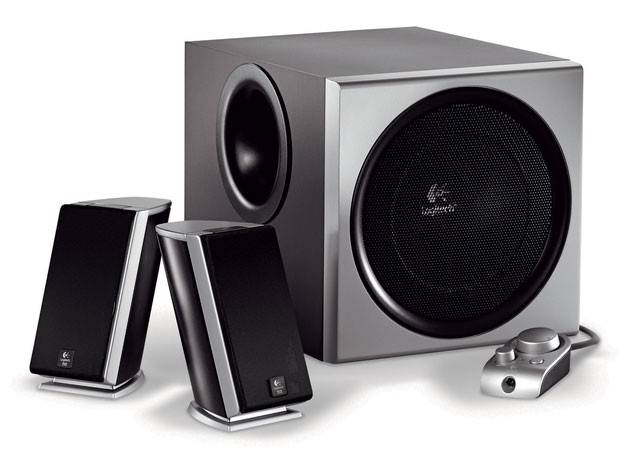 Speakers - Logitech Z-2300 THX-Certified 2.1 Speaker System with HIGH ...