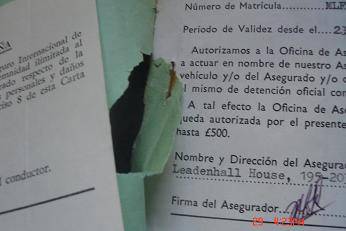 Other Antiques & Collectables - INTERNATIONAL MOTOR INSURANCE CARD 1973 ...