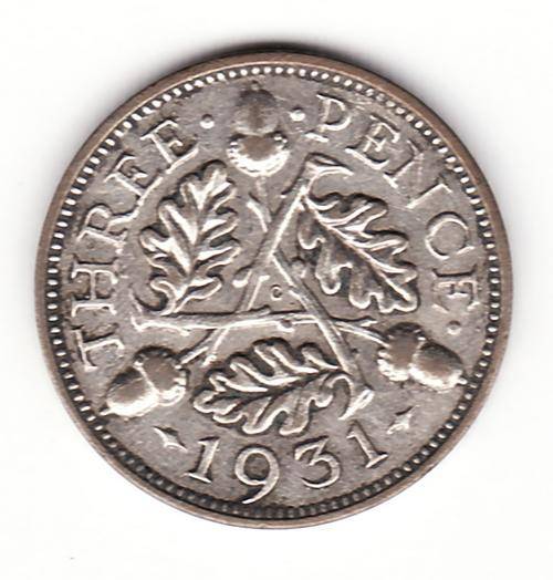 Great Britain - Great Britain 1931 3 Pence .50 Silver was sold for R17 ...