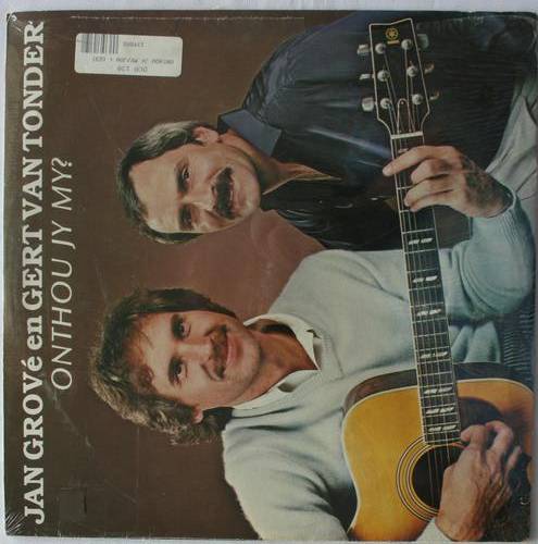 Afrikaans - JAN GROVE EN GERT VAN TONDER -- ONTHOU JY MY? -- VINYL LP ...