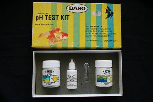 Water Tests & Treatment - DARO pH TEST KIT FOR AQUARIUM WATER,FISH TANK ...
