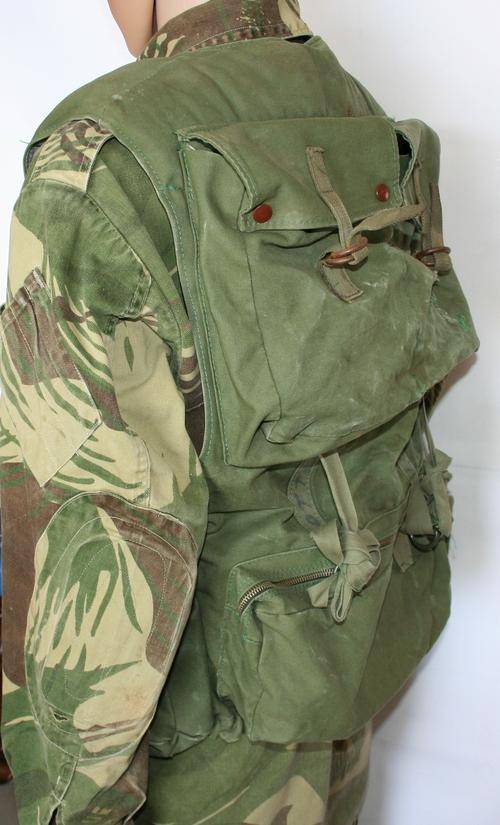 Kit - RHODESIAN ARMY OFFICERS VEST WEBBING -- RHODESIAN BUSH WAR was ...